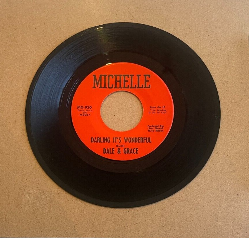 DALE & GRACE WHAT'S HAPPENING TO ME/DARLING IT'S WONDERFUL MICHELLE 45 ...