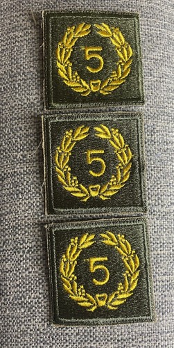 US ARMY 5th MERITORIOUS UNIT COMMENDATION ONE PATCH Vintage-Original | eBay