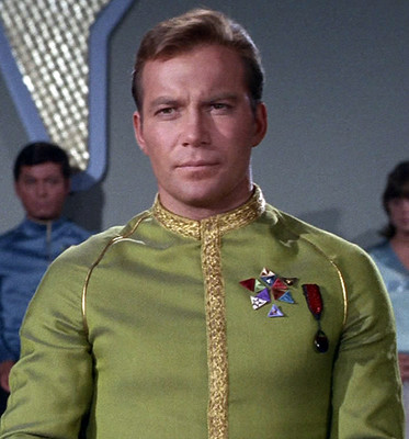Star Trek TOS Captain Kirk Dress Uniform Awards Cosplay (tunic not ...