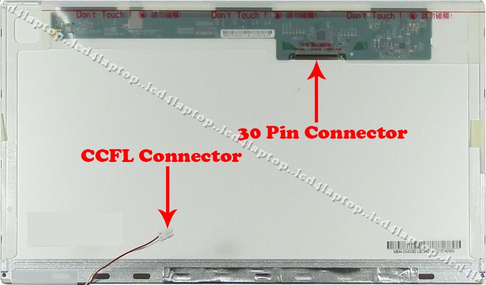 Replacement CMO ChiMei N15412-L02 N154I2-L02 Rev.C1 15.4" Laptop LCD ...