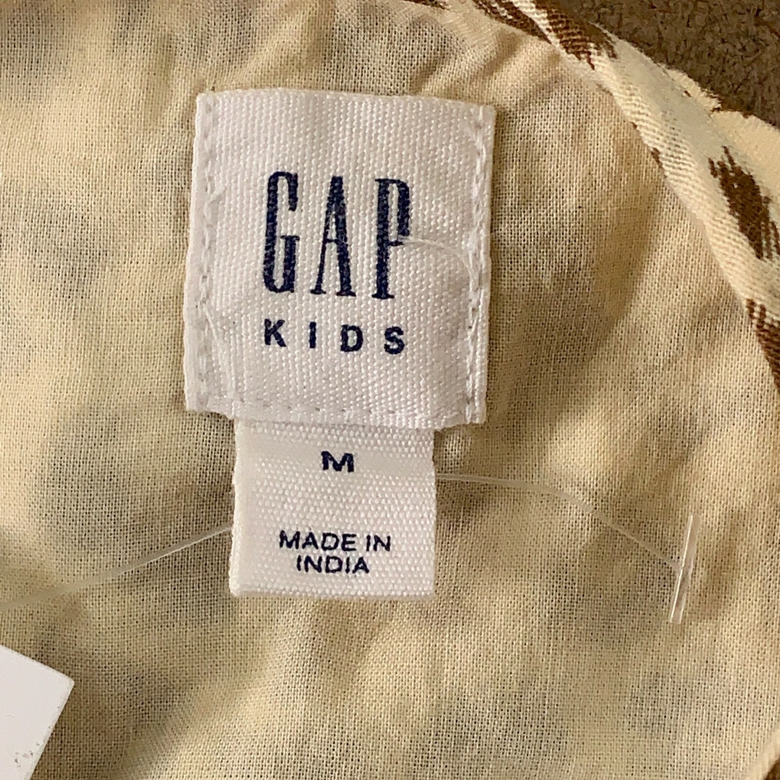 Gap Kids Girl Size Medium (8) Brown Leopard Print Sleeveless Peplum Top ...