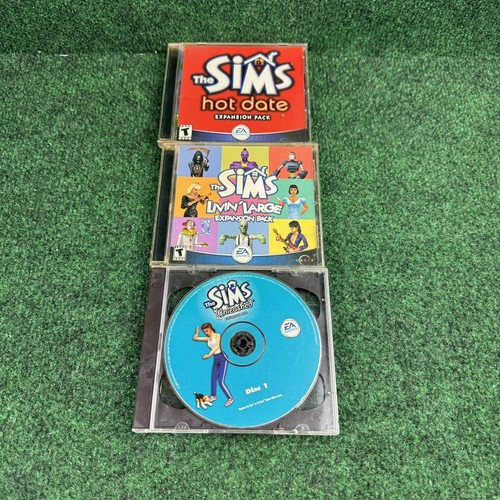 The Sims: Expansion-Pack Lot For PC, Hot Date, Unleashed, Livin’ Large ...