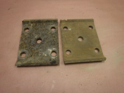 Jeep Wrangler YJ 87-95 Rear Leaf Spring Plates Dana 35 Factory Free ...