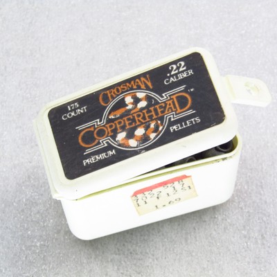 Crosman Copperhead .22 caliber 5.5mm lead airgun pellets box | eBay