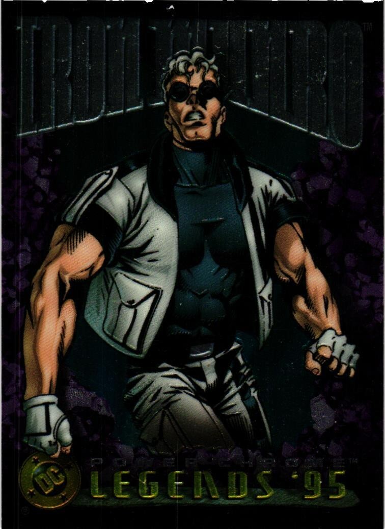 1995 SKYBOX POWER CHROME DC COMICS OVERDRIVE IRON MUNRO #75 $0.99 VALUE ...