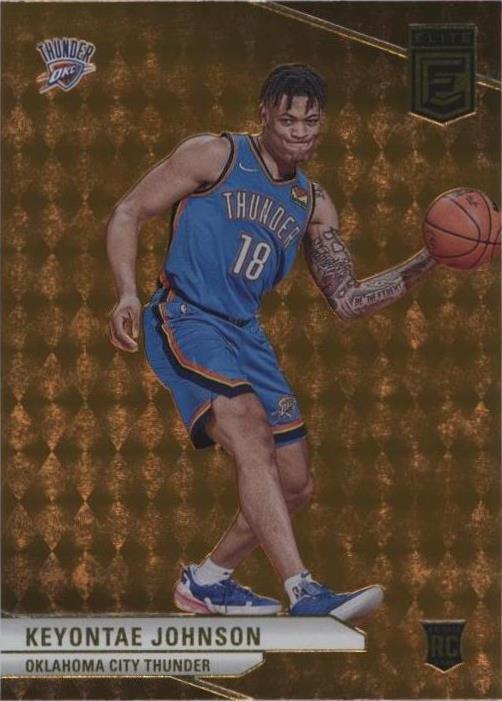 2023-24 Donruss Elite - Rookies Keyontae Johnson #213 Orange (RC) for ...