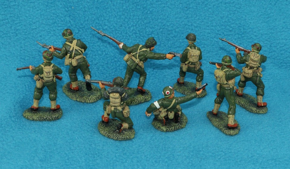 TSSD Plastic Playset Figures US Army Painted 1/32 54mm San Diego Toy ...