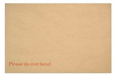 Hard Board Backed Envelopes Please do not bend Brown Manilla Size C5 C4 ...