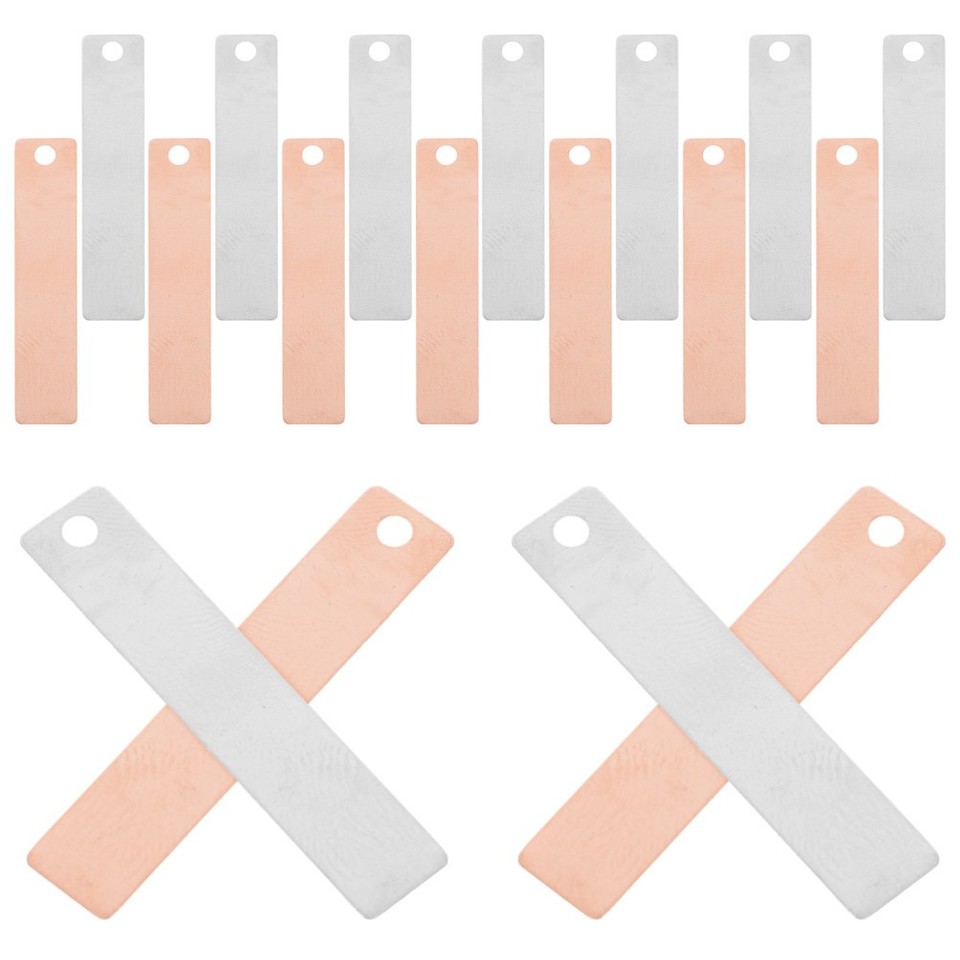 20 Pcs Pure Zinc Sheet Copper Tube Bending Strip Dismantling Tools ...