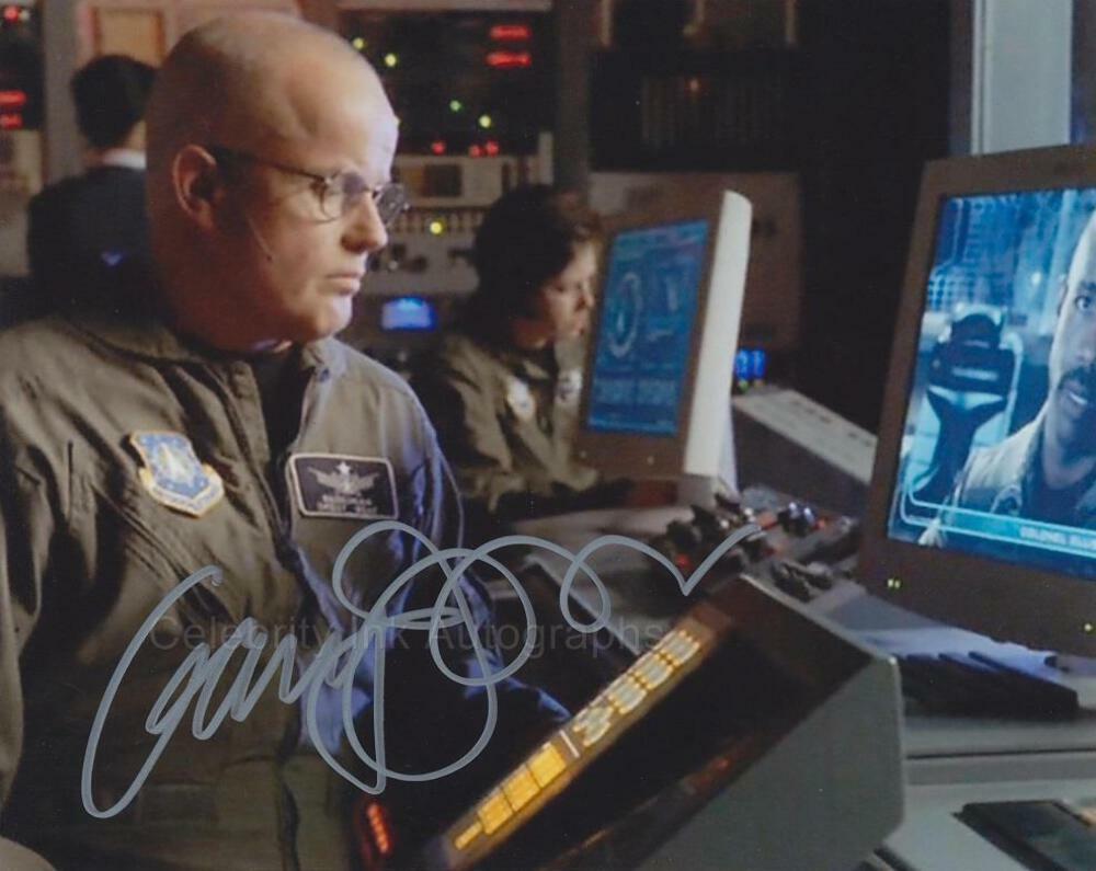 GARY JONES as Sgt. Walter Harriman - Stargate GENUINE SIGNED AUTOGRAPH ...