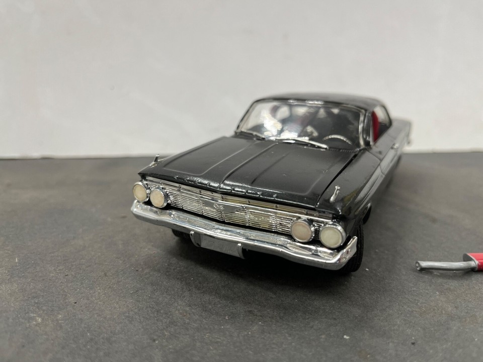 C13 1961 Chevy Impala Hardtop Pro Street built model Car Vintage 1/25 ...
