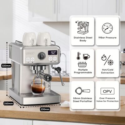 HiBREW H10A Screen Carrier Machine Coffee Machine 20bar Machine ...