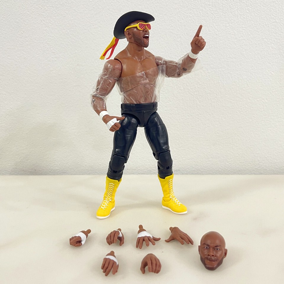 AEW Black Machismo Jay Lethal Wrestling Action Figure WWE Figurines ...