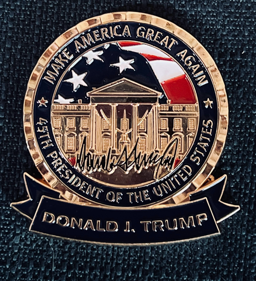 Very Rare President Trump Challenge Coin RNC MAGA Make American Great ...