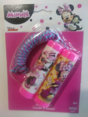 Disney Junior Minnie Mouse Pink/Blue Jump Rope Age 6+ New | eBay