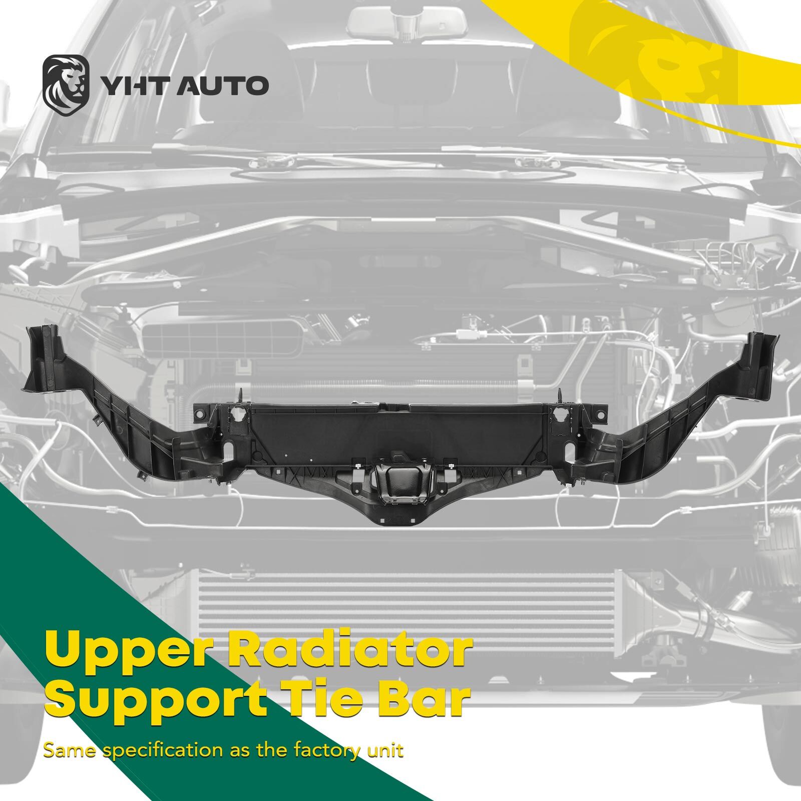 1x New Radiator Support Core Assembly for Lincoln MKZ 2013 2014 2015 ...