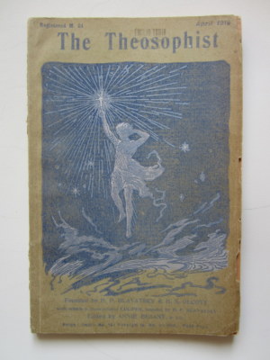 The Theosophist N. 7 1916 Teosofia Occultismo Prima Guerra Mondiale ...