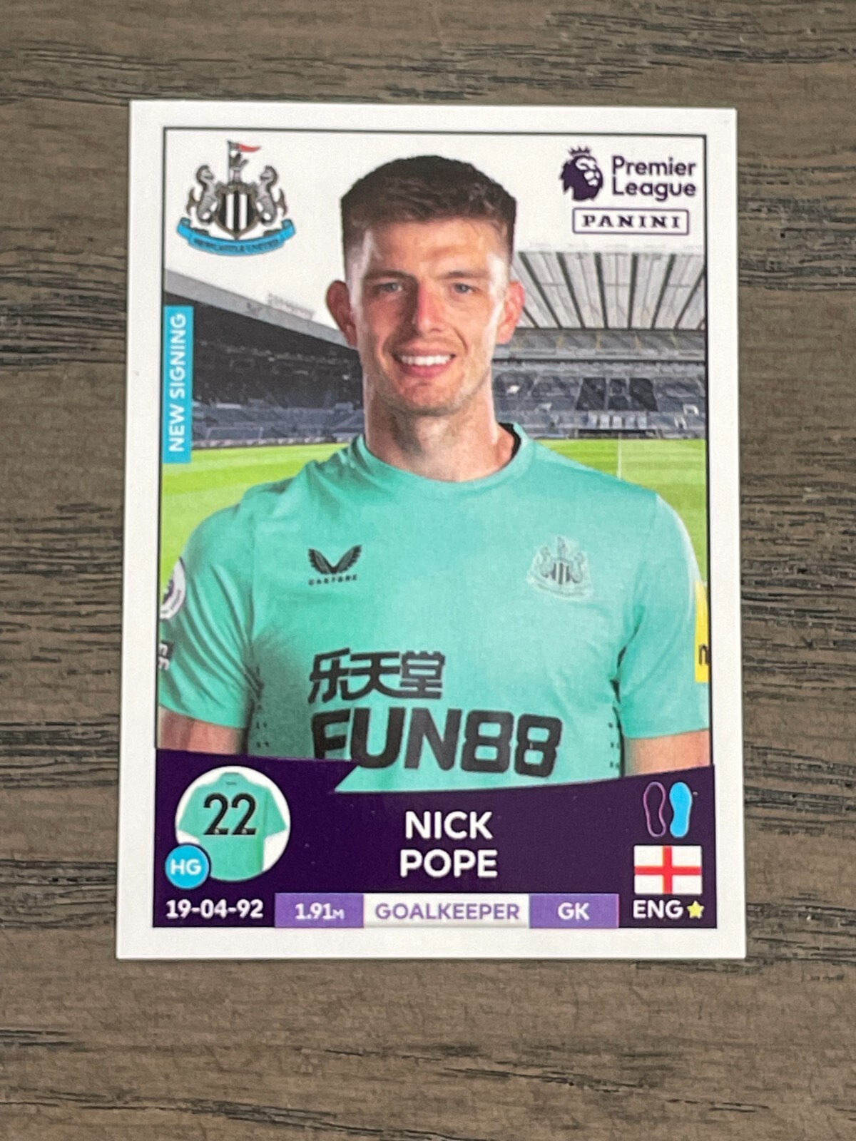 2023 Panini Premier League Stickers Nick Pope #464 Newcastle United | eBay