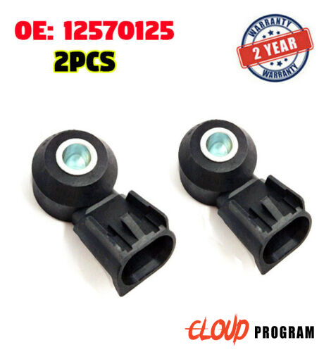 2 pcs Engine Knock Sensor 12570125 For Buick Cadillac Chevy 2012 | eBay