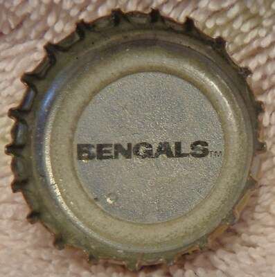 Miller Genuine Draft - MGD - NFL Bottle Cap - Bengals - @1990's | eBay