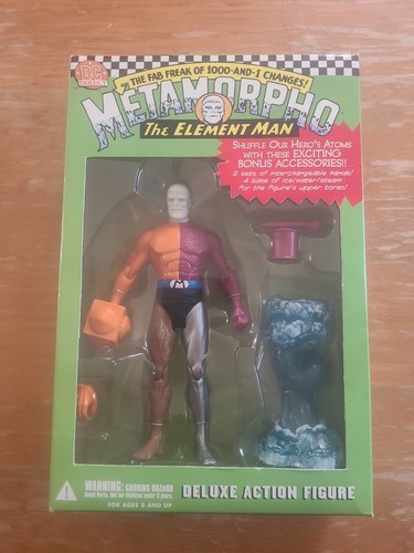 DC Direct METAMORPHO The element Man Deluxe Action Figure New old stock ...