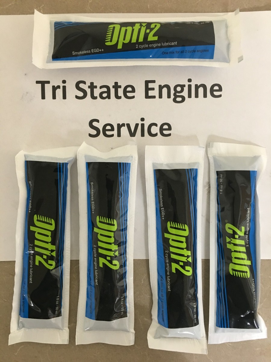 Opti Opti-2 20096 1 Gallon Mix Pouches 2-Cycle Engine Lubricant A Box ...