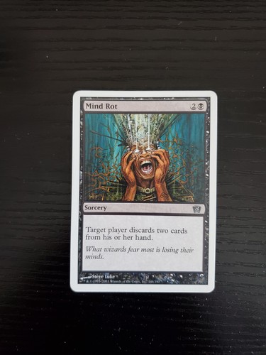 MTG Magic the Gathering 8th Edition - Mind Rot - NM | eBay