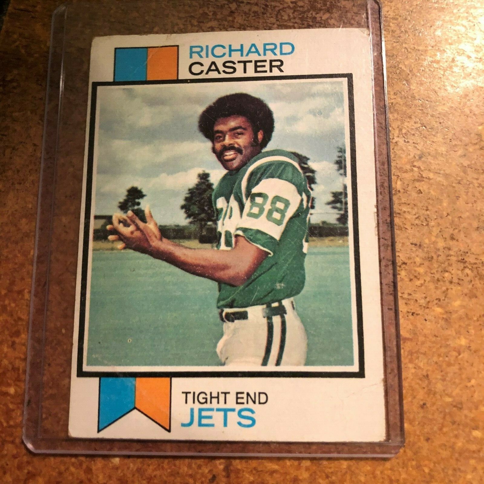1973 Topps Football # 323 Richard Caster | eBay