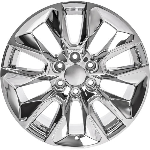 4 Wheels 20" Replica CV32 20x9 6x139.7 Chrome 28ET 78.1CB (CV32-20090 ...