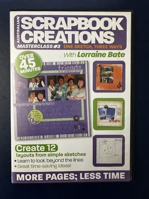 Scrapbook Creations Masterclass #3 - One Sketch, Three Ways - Scrapbook ...