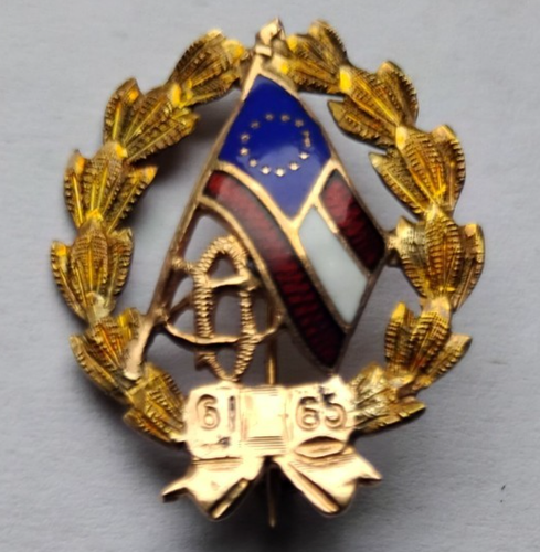 UDC United Daughters Of The Confederacy 14K Gold Pin Early 1900s PAT.10 ...