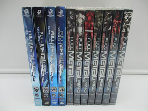 FULL METAL PANIC DVD Sets Mission 1-7 + Tactical Ops 1-4 | eBay