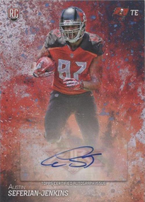 2014 Topps Fire - Rookie Austin Seferian-Jenkins #125 Autographs (AU ...