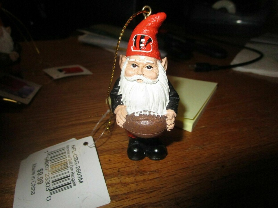 BENGALS, STEELERS, UL CARDINALS XMAS ORNAMENTS-NUTCRACKERS,SNOWMAN, GB ...
