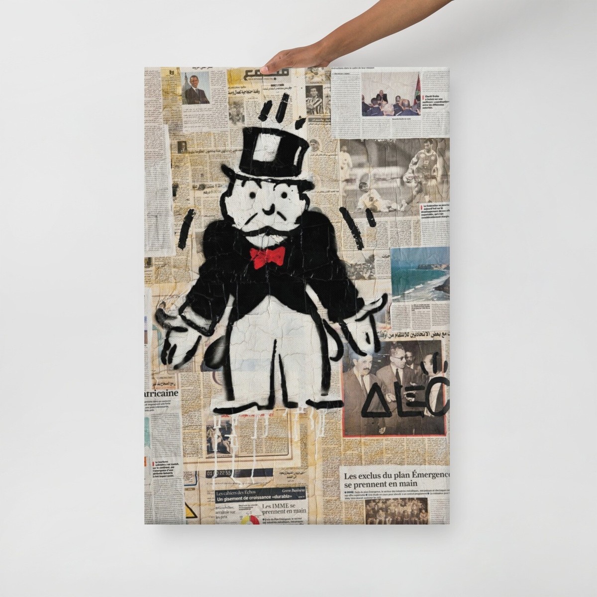 Mr Monopoly Man Drawing