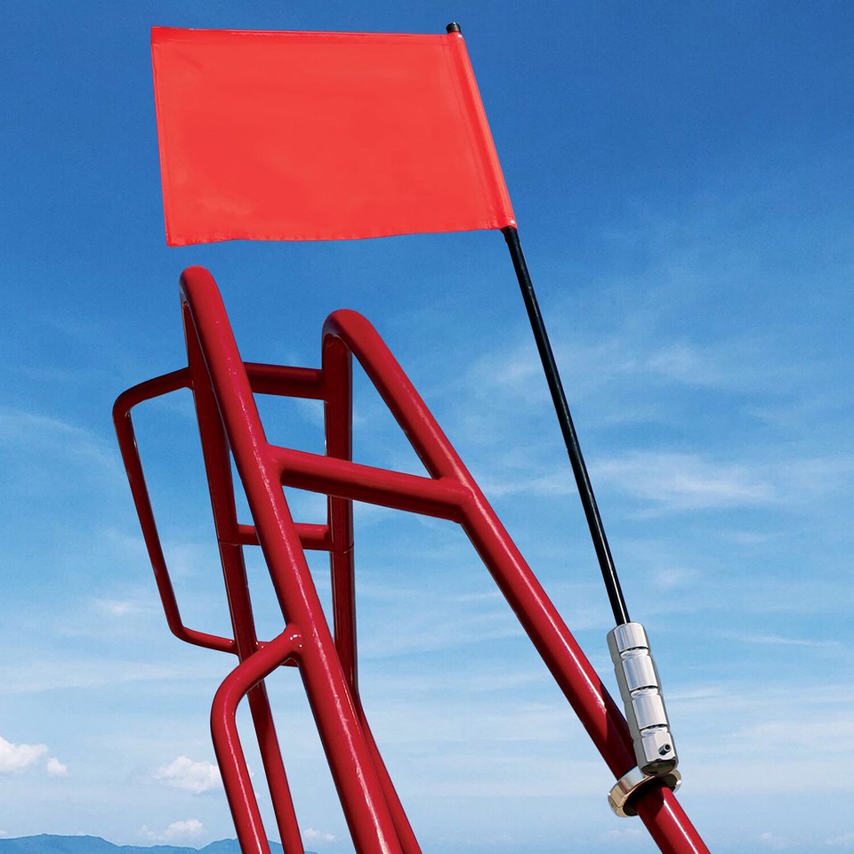Wakeboard Tower Flag Holder Kits Rail Mount without Drilling Sliver | eBay
