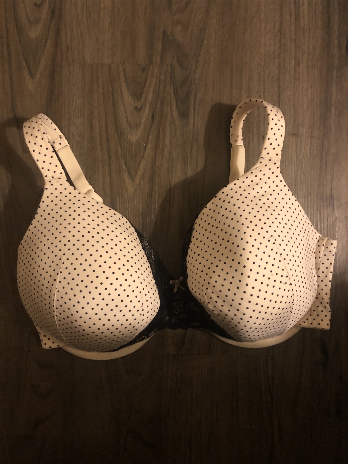 cacique 46DD POLKA DOT FULL COVERAGE BRA - Gem