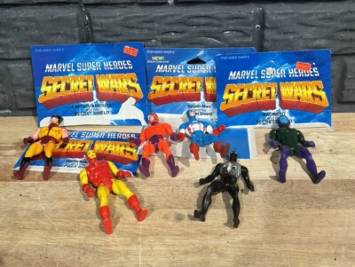 Lot Of 6 VTG 1984 Mattel Marvel Secret Wars Action Figures Spider-Man ...