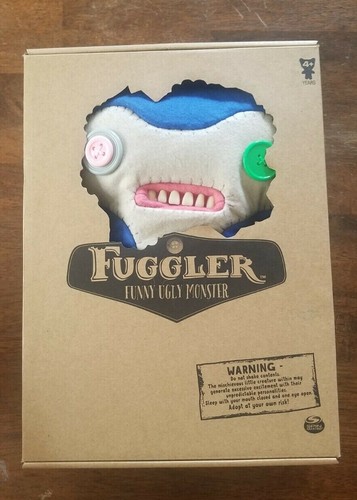 Fuggler Funny Ugly Monster with button eyes and crazy teeth | eBay