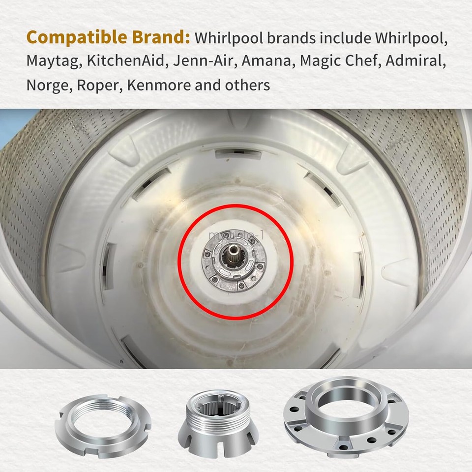 W10324651 Washer Drive Hub for Inner Tub Fits Whirlpool Maytag ...