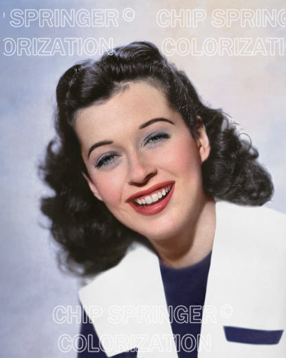 GAIL RUSSELL IN CAPTAIN CHINA 8X10 BEAUTIFUL COLOR PHOTO BY CHIP ...