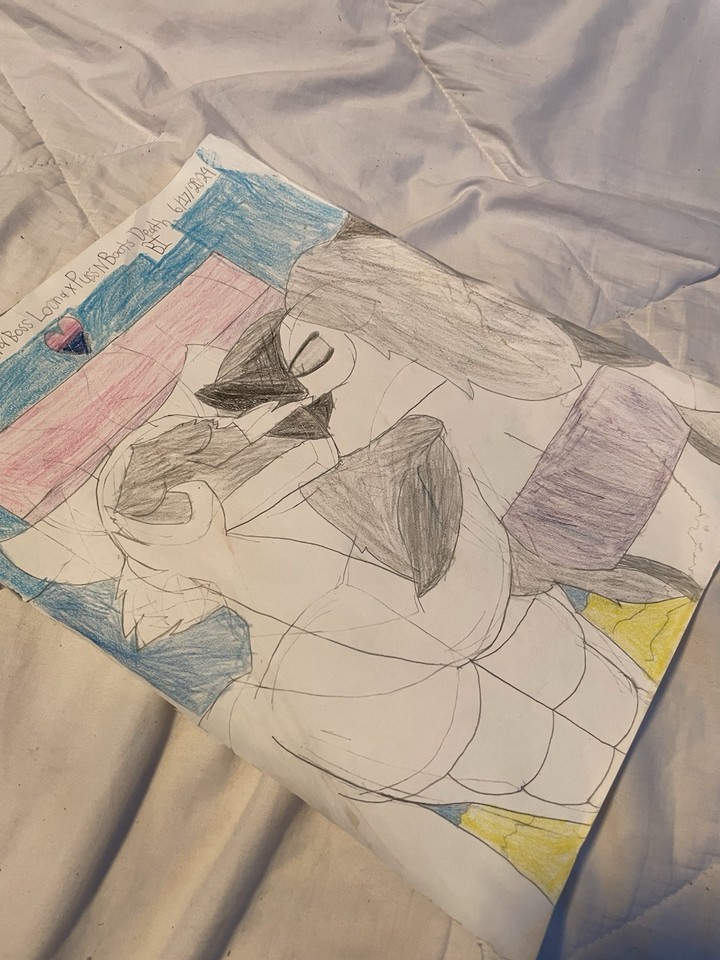 Puss In Boots And Helluva Boss Crossover Art Pride Month Bi Flag Loona ...