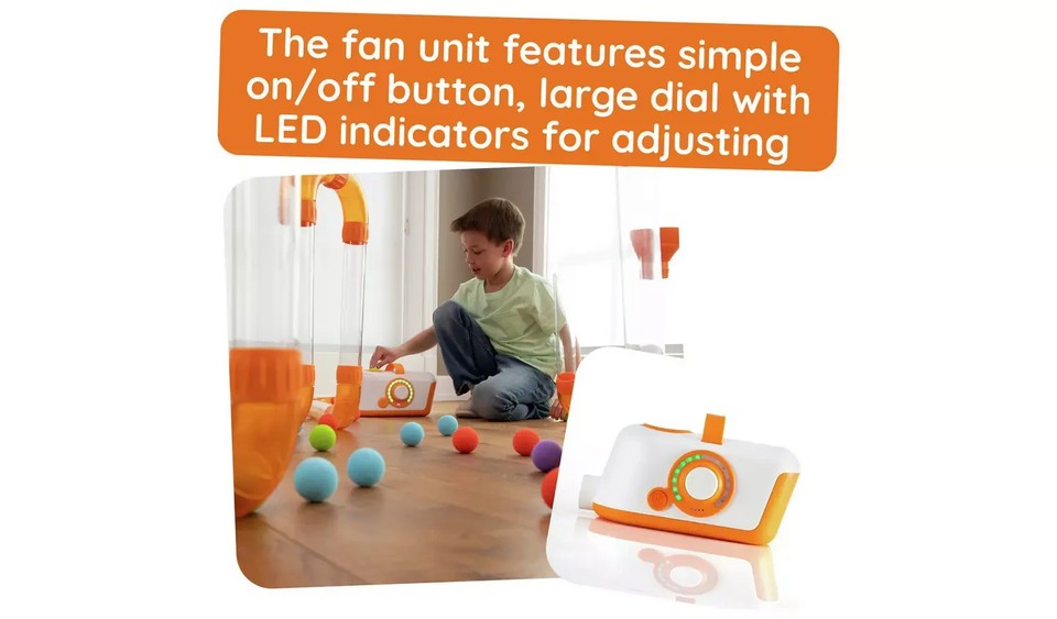 Fat Brain Toys Air Toobz. Kids Experiment, Foam Balls, Tubes, Stunts ...