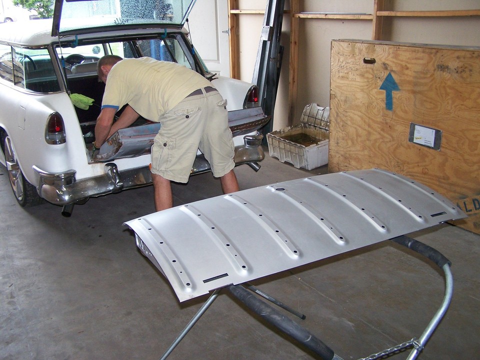 55 56 57 Chevy Nomad & Safari Tailgate 1955 1956 1957 Chevrolet ...