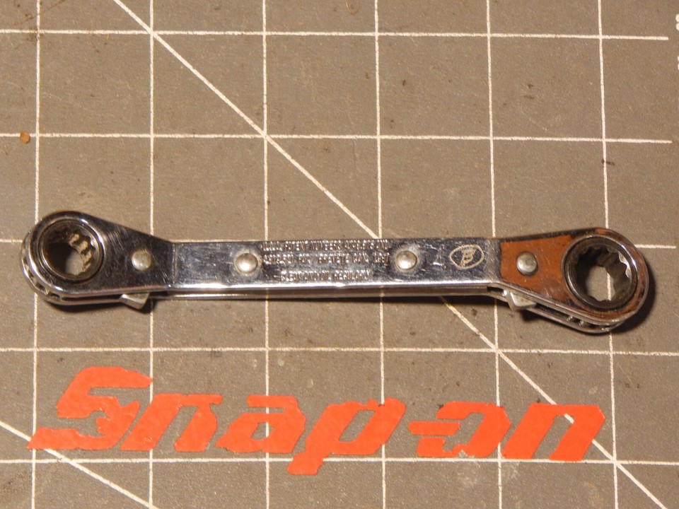 Blue Point Offset Double Box Ratchet Ratcheting Wrench 3/8" 7/16 ...