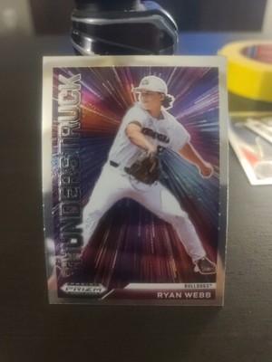 2021 Panini Prizm Draft Picks Thunderstruck Ryan Webb #T-RW Cleveland ...