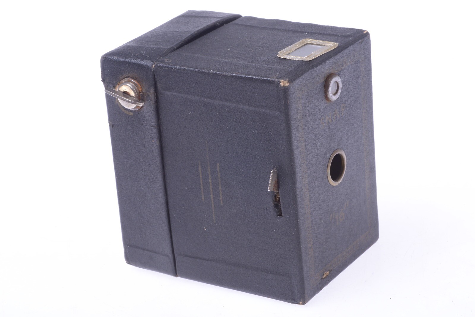 UNBRANDED SNAP 16 BOX CAMERA 3X4CM ON 127 ROLL FILM CARDBOARD MENISCUS ...
