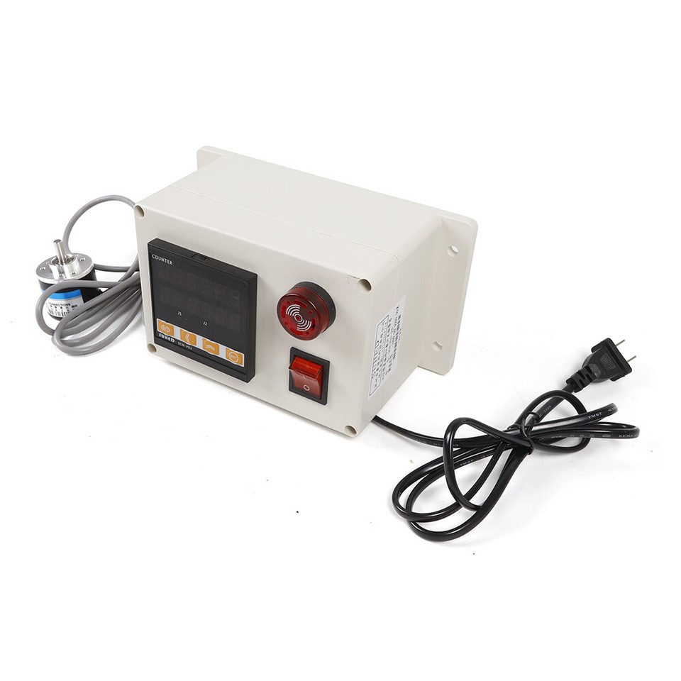 Digital Electronic Length Measure Meter Counter & 300PPR Rotary Encoder ...