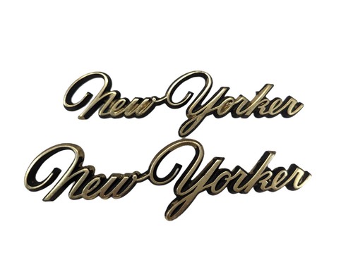 Chrysler New Yorker 2 Door Fastback Emblems Vintage 1968 #2783603 Rear ...