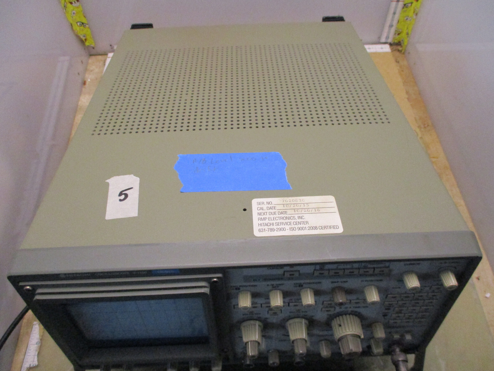 hitachi v-1150 150MHz 4 channel analog oscilloscope [#5] [5*F-16] | eBay